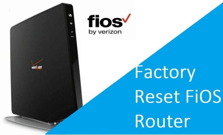 Reset Fios Router If Forget Login Password